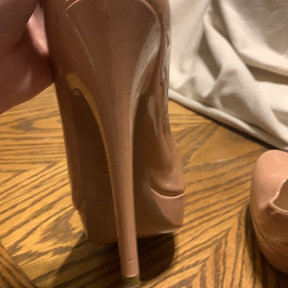 Prada | Shoes | Prada Authentic Heels With Platform Size 4 Beautiful ...